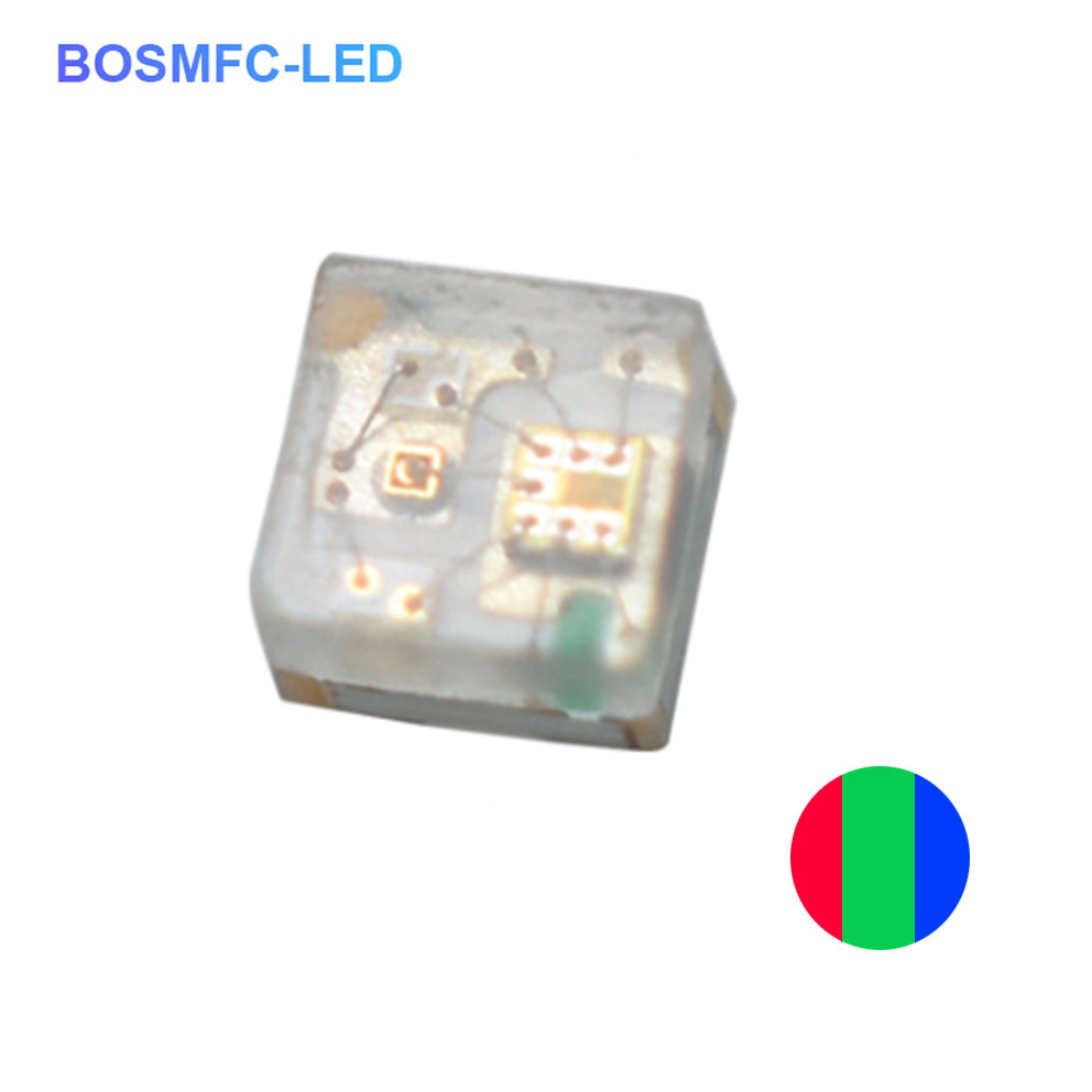 Mini Addressable RGB LED Chip IC Built In 1010 Rgb SMD Led For Led ...