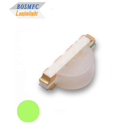 20mA Stable Side View LED SMD 1206 Green 570nm Color Multi Function